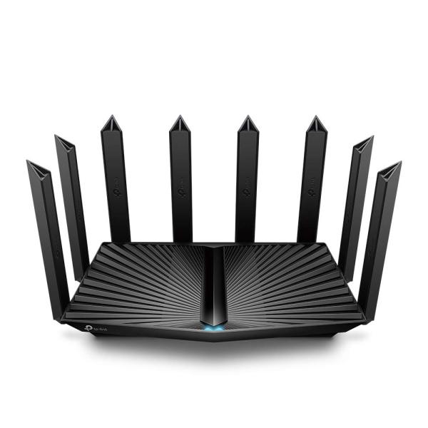 [特徴] Wi-Fi6の新境地。トライバンド搭載、2.5GbpsWAN/LANポート搭載。[Wi-Fi6規格] 4804 Mbps (5 GHz) ,+ 1201 Mbps (5 GHz) , 574Mbps (2.4 GHz)[有線LAN...