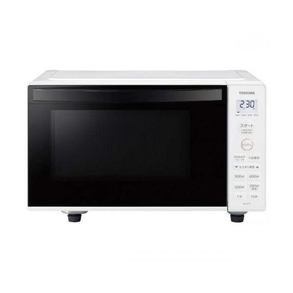 １枚目の商品画像はサンプル画像です。実際に届く商品と異なりますので、2枚目以降の画像が現品画像でございますのでご覧ください。（2枚目以降の画像がない商品もございます）大きいお弁当もラクラク！フラット庫内すばやくパワフル出力900Wホワイトバ...