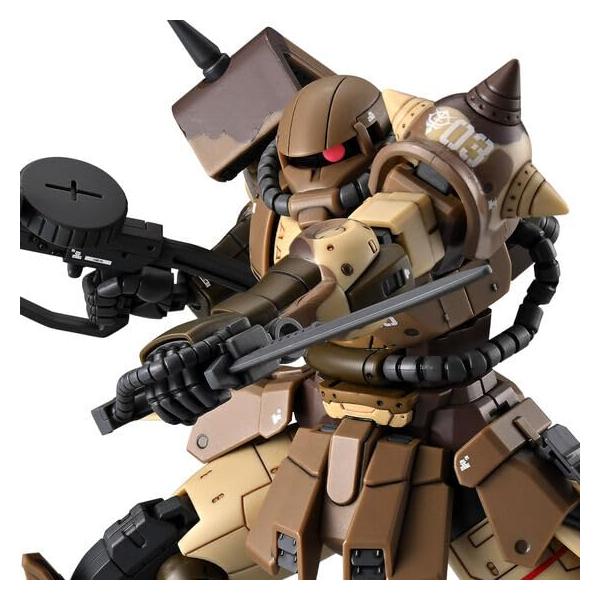 １枚目の商品画像はサンプル画像です。実際に届く商品と異なりますので、2枚目以降の画像が現品画像でございますのでご覧ください。（2枚目以降の画像がない商品もございます）HG 1/144 高機動型ザク 地上用 (サンホ機)