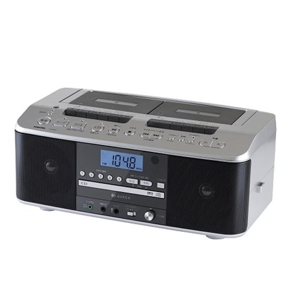 カセットテープからカセットテープに高速でダビングできます。 カラオケ練習やお稽古に利用でき、ダブルカセットは本体上部に搭載。楽々操作で、見やすい大きなボタンと動作が一目で分かるＬＥＤランプを採用しています。カラオケ練習に使える機能が充実 再...