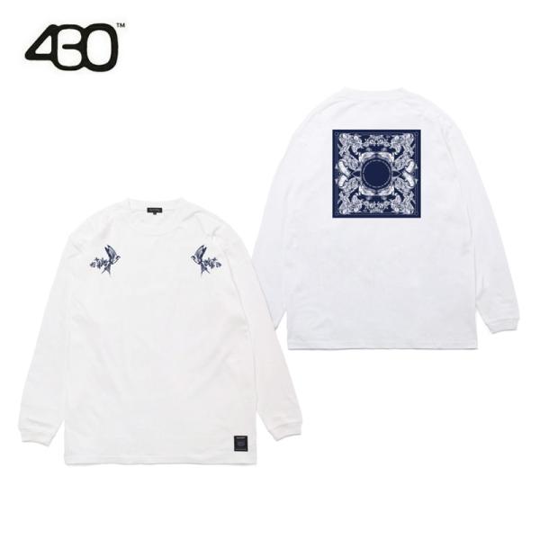 ■メーカー名：FOURTHIRTY 430 フォーサーティー■商品名：長袖Tシャツ AF "COEXIST" L/S TEE 24-113 正規品■カラー：WHT（ホワイト）
