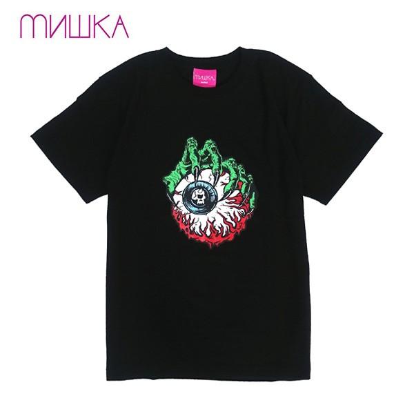 ■メーカー名：MISHKA MNWKA ミシカ ミシュカ■商品名：MISHKA BASIC 半袖TシャツLAMOUR KEEP WATCH TEE M3 正規品■カラー：BLACK