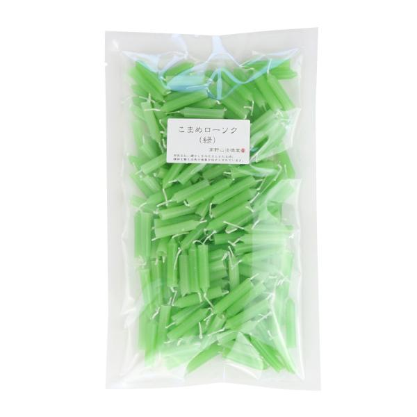 <商品説明>・燃焼時間が短いタイプなので、席を離れる時に消し忘れの心配がなく朝晩の普段使いに便利です。・緑色は心身の疲れを癒す色とされています。・ローソクの芯が底から出るように長めに作られており、切らずにお使いいただくと燭台のお...