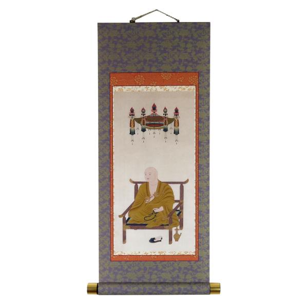＜商品説明＞・こちらは模表装仕立て（模軸）の商品です。・中央の御姿部分と表装部分が一枚の生地に印刷されています。・一般的に納経軸や仏画などの仏表装に用いられる最も格上の「真の真」という形式が再現されています。・掛け軸は、床の間や和室に飾るほ...