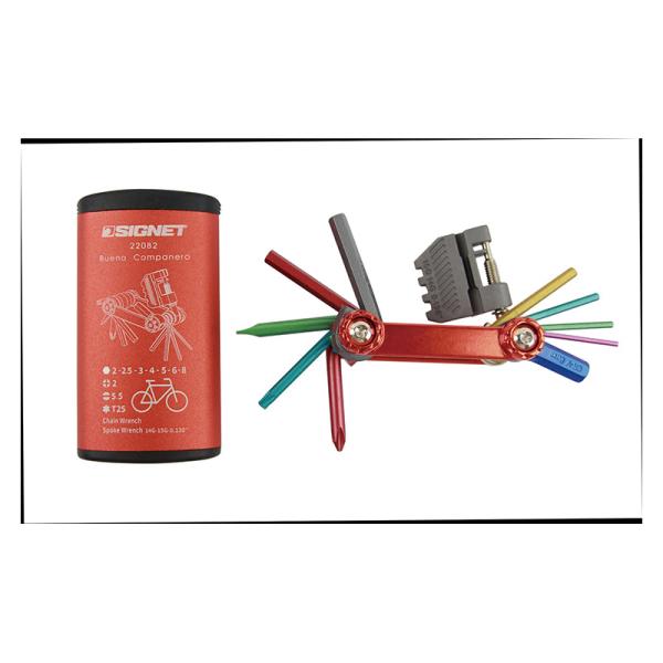 メーカー名：SIGNET(シグネット)品番：22082商品名：フォールディングツールセット オレンジ (カラーケース)●本体サイズ収納時(mm)：W78D42×H23●ケースサイズ(mm)：W104×D56×H27●本体重量(g)：193●...