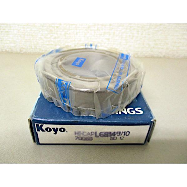 KOYO JTEKT ベアリング 円すいころ軸受 L68149/10未使用ですが、長期保管されていた商品です。メーカー:ジェイテクト型式:L68149/10d：34.980mmD：59.131mmT：15.875mmB：16.764mmC：...