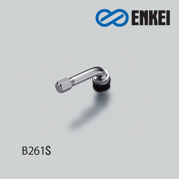 ENKEI スチール製 エアバルブ 1個*材質:スチール製ベンドタイプ*品番:B261S*適合ホイールall twelveNeo Classic APACHE2 Neo / MESH4 Neo
