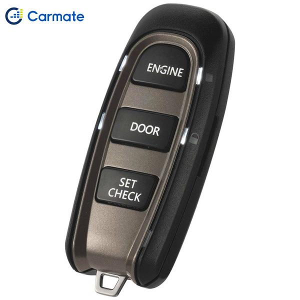 わかりやすい・操作しやすい新スタンダード　アンサーバックエンジンスターター●操作感にこだわった大きなボタンの新デザインリモコンを採用。●リモコンの音と光でエンジン始動を確認できるアンサーバック機能搭載リモコン・車載機ともにアンテナを内蔵し、...