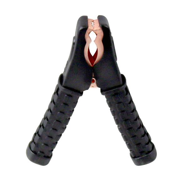 ブースタークリップカバー付 50A/12V用 ●銅線の太さ：約5.5mm2●材質：（クリップ）鉄に銅メッキ使用 （スリーブ）エンビ●厚み（板厚）：0.8mm電装パーツ:ブースターケーブル