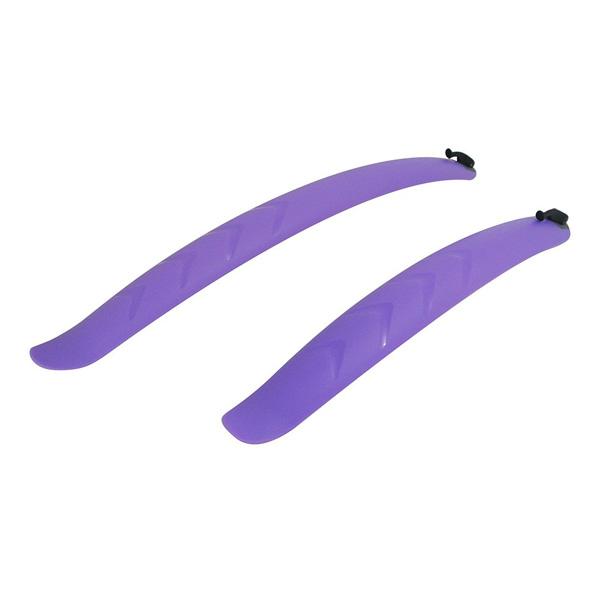 SW-670FR クロスバイク用カラーフェンダー●前後セットのクロスバイク用カラーフェンダー。●泥はねから大切な洋服をガード！●自転車のドレスアップにも最適■仕様本体サイズ(mm)：（フロント）約W45×D350／（リア）約W45×D150...