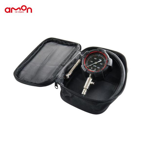 ■測定値保持機能付■エア調整（減圧）機能付■エア漏れ防止機構採用（特許 第6081644号）■口金360度回転可能■専用ソフトケース付属【仕様】精度誤差±10kPa（±2％）以内最大測定値：500kPaサイズホース長さ：430mmゲージ径：...