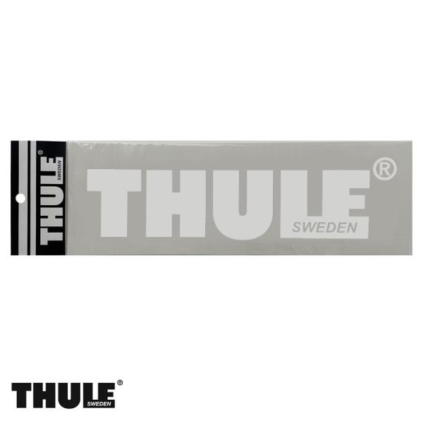 Thule(スーリー) 　ロゴ　ステッカー（大サイズ）ルーフラック、ルーフボックス、フェアリング  携帯、スケボー、スーツケース、バイク、自転車等に。 ■サイズ：約(Ｗ)30 ｘ (Ｈ)10cm■文字サイズ：約(Ｗ)25 ｘ (Ｈ)6cm　...