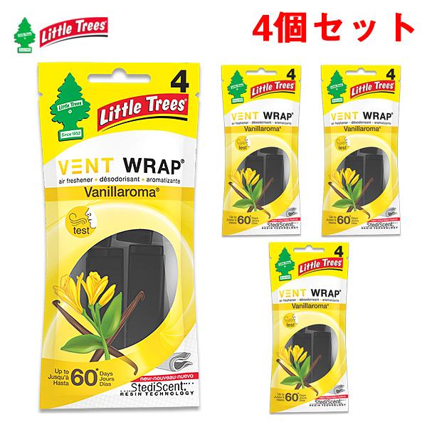 【こちらの商品は4個セット商品となります】「バニラロマ」クリーミー なバニラの香りに、ココナッツ ミルクとシュガー ケインを絶妙にブレンド！エアコン専用のエアーフレッシュナー。あらゆる車種にフィットするスリムなデザインで、目障りにもなりませ...
