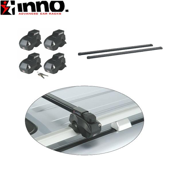 ■セット商品構成●ステー：INFR●フック：●バー：INB127BK ■適合車種：トヨタ ランドクルーザー●年式：R6.4〜●型式：250系●タイプ：ルーフレール付●備考：