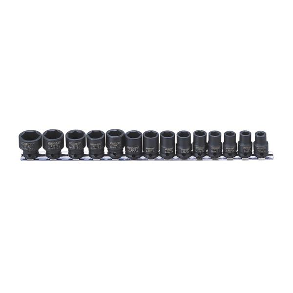 メーカー名：SIGNET(シグネット)品番：22196商品名：3/8DR 3/8"SQ 14PC インパクト ソケットセット (8-22mm)●差込角(SQ)：3/8