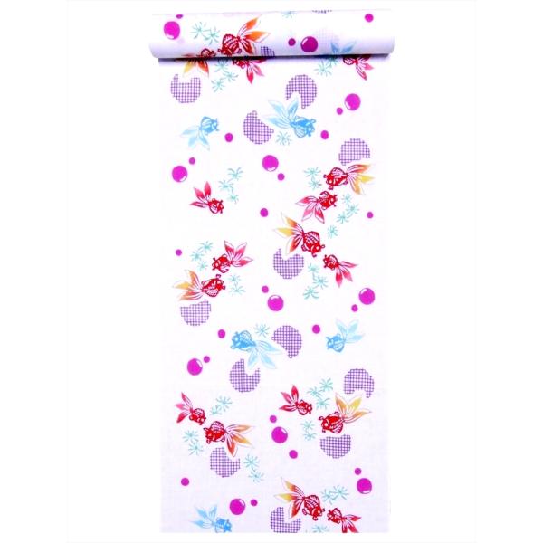 【発売日：2024年01月01日】型番／51-61 61209203 No.901k子どものゆかた地・生地・未仕立て品・綿100%・長さ12m(3丈・四ツ身・7才以上)・巾38cm・平織り・注染(手染め・両面染め)・耳アリ・浜松産。子供浴衣...