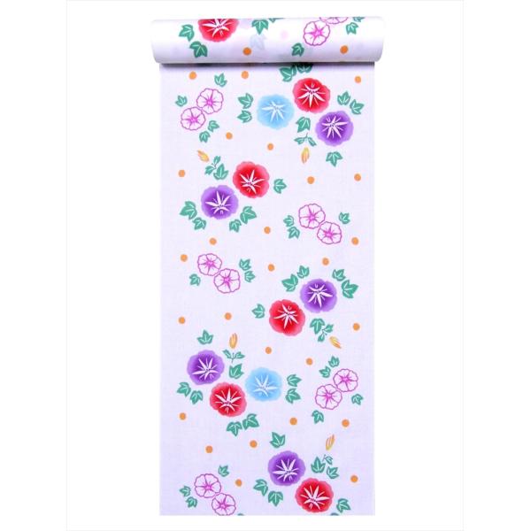 【発売日：2020年12月09日】型番／121-61 64608303 No.706ゆかた・生地・未仕立て品・1，2才用(一ツ身)・長さ 3.8m(1丈)・巾 38cm・綿100%・注染(ちゅうせん・手染め・両面染め)・平織り・耳アリ・浜松...