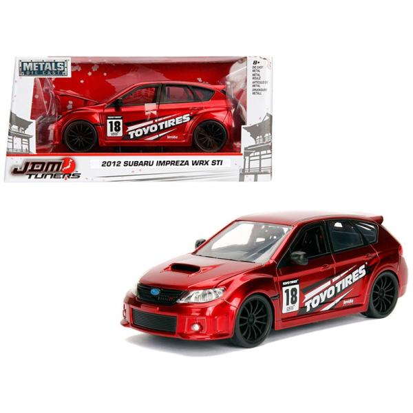 ミニカー 1/24 JadaTOYS 2012 スバル インプレッサ WRX STI JDM ミニカー 1/24 JadaTOYS 2012 スバル インプレッサ WRX STI JDM