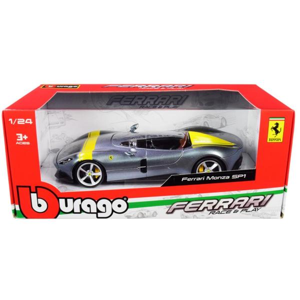 ■ブラゴ製　ダイキャスト製■フェラーリ 1/24　■サイズ　：1/24　　*ダイキャストミニカーです。*各部が開閉可能です。*細かなところまで、忠実に作られています。*精密に造られています。内装は、細かな計器類、そしてスイッチまで、それと分...