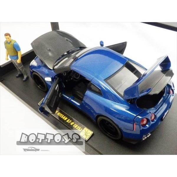 ワイルドスピード ミニカー 1/18 GTR R35 2009 ブライアンの ワイルドスピード ミニカー 1/18 GTR R35 2009 ブライアンの