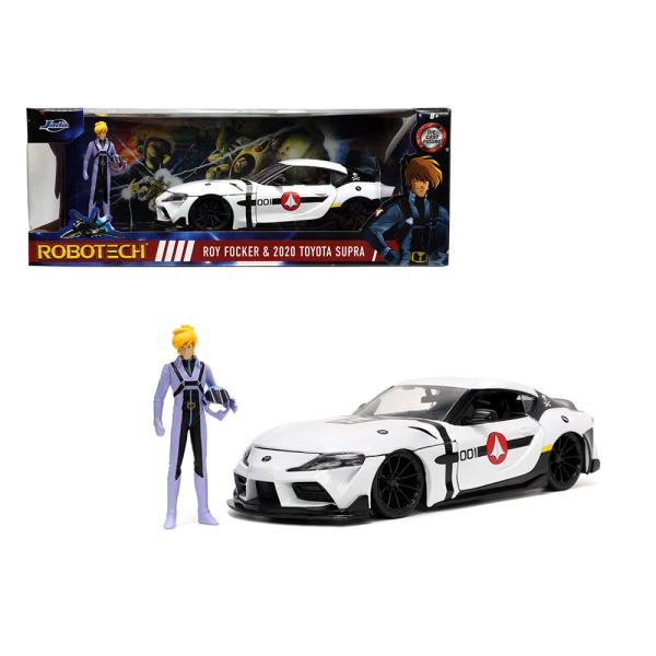 ■JadaTOYS製　アメリカ製　■サイズ　：　1/24　*超時空要塞マクロスシリーズ ロボテック Robotech　リックハンターRick Hunter 　メタルフィギュア付き　■この商品は、予約商品です。入荷まで約1ケ月かかります。メー...