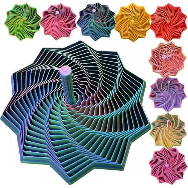 商品名：フラクタルヒーリング玩具素材：PLA サイズ：大(17*17、82g)  中(11.5*11.5　36g） 小（8.5*8.5　22g）対象年齢：6歳以上