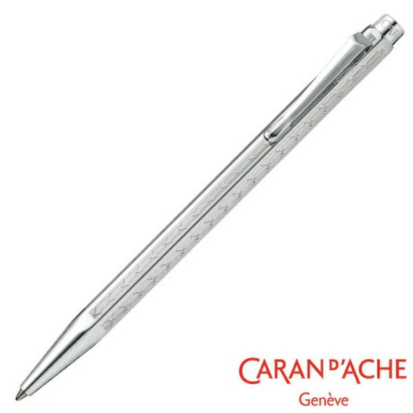 【名入れ無料】 Caran d'Ache Ecridor カランダッシュ エクリドール シェブロン Chevron ボールペン シルバー 0890-286Ecridor Collection1947年に誕生して以来、その美しくシャープなフォ...