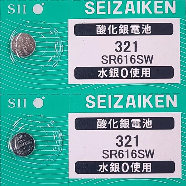 寿命切れ電池を時計に入れたまま放置しておくと、電池が膨らんだり漏液し、時計に悪い影響を与える恐れがあります。なるべく早く新しい電池と交換することをおすすめします。●腕時計用酸化銀電池（0%Hg無水銀電池）●公称電圧：1.55V●サイズ：直径...