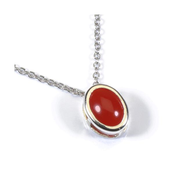 写真は、参考商品になります。珊瑚は、天然素材を一つ一つ手作業で加工しているためのため実際にお届けした珊瑚の色やサイズ等が、写真と少し違う場合があります。何卒、ご了承ください。【サイズ】トップ：6mm×8mmチェーン：40cm【珊瑚サイズ】横...