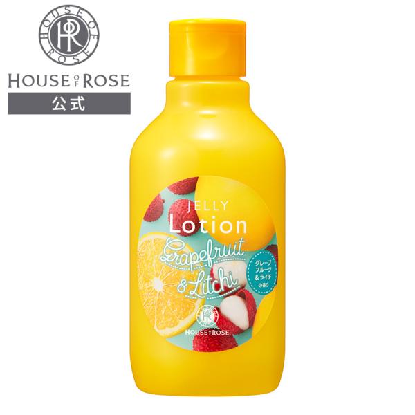 〔販売名〕ジェリーローション LG グレープフルーツ＆ライチの香り〔ボディ用化粧水〕200mL関連ワードHOUSEOFROSE はうすおぶろーぜ オーベイビー 体用 ボディ用 化粧水 ローション 保湿 しっとり パウダーイン さらさら グレ...