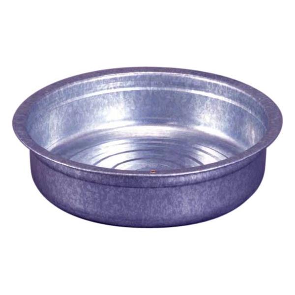 ・サイズ　　直径４７１ｍｍ×高さ１０８ｍｍ・材質　　　０．３５ｍｍ厚　　亜鉛鉄板・容量　　　約１４．５Ｌ・重量　　　０．８ｋｇ