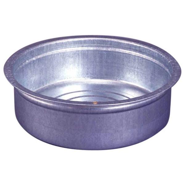 ・サイズ　　直径６４３ｍｍ×高さ１８５ｍｍ・材質　　　０．４ｍｍ厚　　亜鉛鉄板・容量　　　約４５．１Ｌ・重量　　　２．１ｋｇ