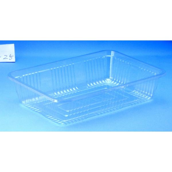 メーカー：ミネロン化成商品名：フルーツ P-25商品コード：24-054サイズ(mm)：230×156×50P袋入数：100CS入数：1000材質：A-PET重量(g)：14.9KEYWORDSトレイ  容器  資材  フルーツ  ケース ...