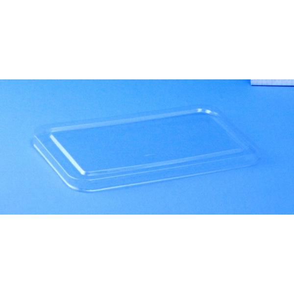 メーカー：ミネロン化成商品名：角 120Kカブセ蓋商品コード：21-607サイズ(mm)：70×105 カブセ蓋P袋入数：100CS入数：5000材質：A-PET重量(g)：1.9KEYWORDSトレイ  容器  資材  惣菜  ケース  ...