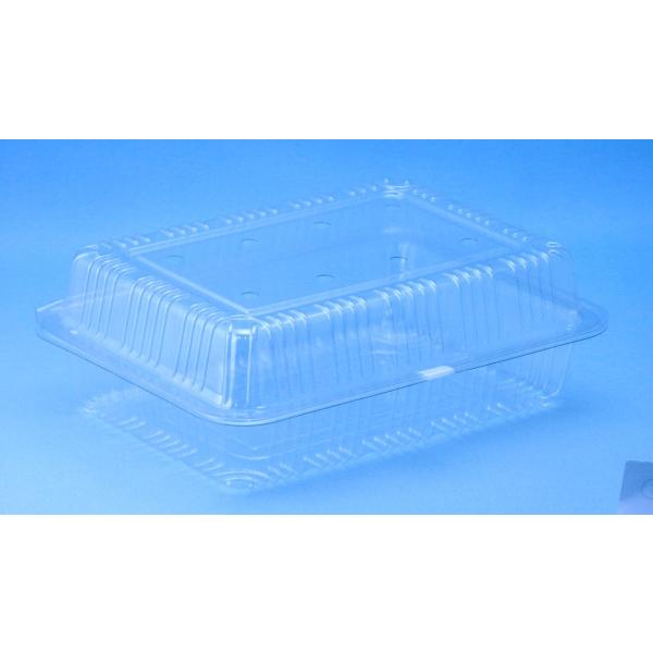 メーカー：ミネロン化成商品名：フード K-8H商品コード：23-019サイズ(mm)：180×130×35+25P袋入数：100CS入数：2000材質：A-PET重量(g)：12.5KEYWORDSトレイ  容器  資材  フルーツ  ケー...