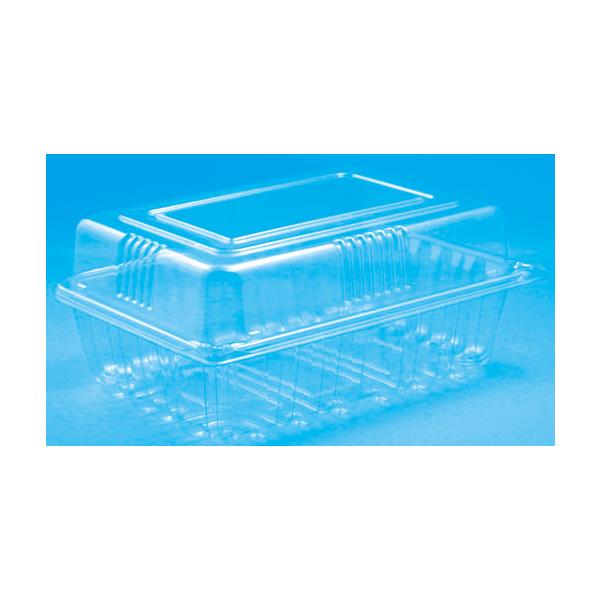 商品名：フルーツ1000商品コード：200440本体サイズ（mm）：237(220)×171(152)×100本体＋フタ（mm）：60＋45P袋入数：50CS入数：300材質：A-PET本体重量（g）：41.2内容量の目安：ブドウ約1kg備...