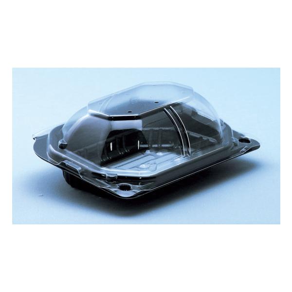 商品名：フルーツドームS 黒 窓付商品コード：203071サイズ（mm）：134(110)×101(76)×52本体＋フタ（mm）：P袋入数：100CS入数：1200材質：OPS重量（g）：7.2内容量の目安：ミニトマト100〜150g備考...