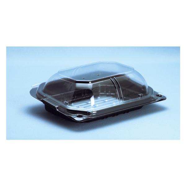 商品名：フルーツドームM 黒 窓付商品コード：203074サイズ（mm）：155(130)×120(98)×53本体＋フタ（mm）：P袋入数：100CS入数：800材質：OPS重量（g）：10.2内容量の目安：ミニトマト150〜200g備考...