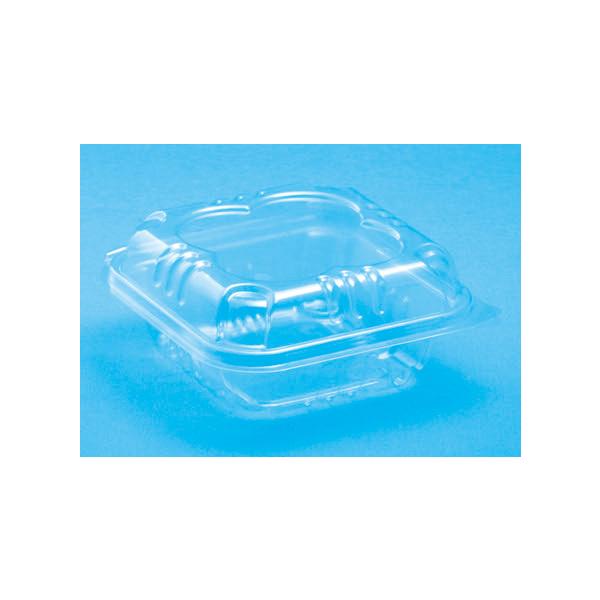 商品名：クロバー100商品コード：203247サイズ(mm)：103(85)×103(85)高さ(mm)：45P袋入数：100CS入数：1500材質：OPS重量(g)：4.7内容量の目安：ミニトマト・チェリー約100〜120g備考：カン合穴...