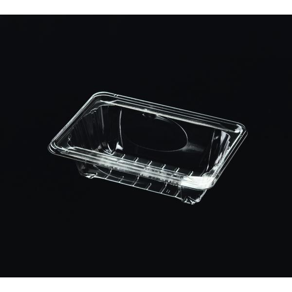 メーカー：エフピコチューパ商品コード：CP003605サイズ(mm)：171x122高さ(mm)：48本体＋フタ(mm)：48P袋入数：100C/S入数：2000材質：A-PET重量(g)：6.9穴数：内容量の目安：KEYWORDSトレイ ...