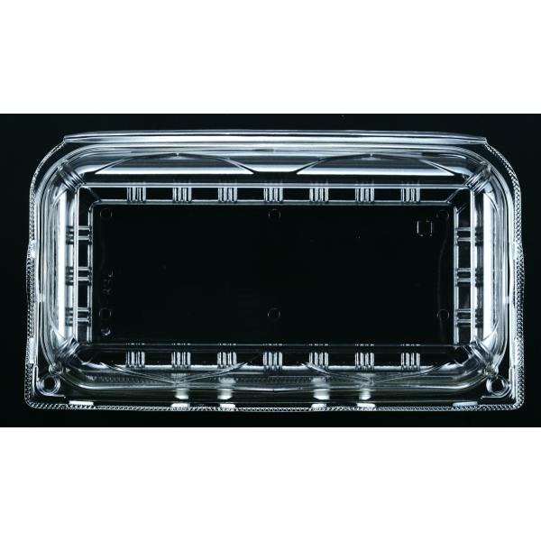 メーカー：エフピコチューパ商品コード：CP007289サイズ(mm)：236ｘ130高さ(mm)：40本体＋フタ(mm)：94P袋入数：50C/S入数：400材質：エコAPET重量(g)：34穴数：6H内容量の目安：KEYWORDSトレイ ...