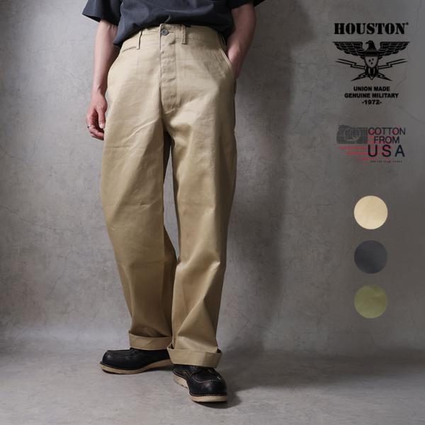 商品名10176 U.S.COTTON M-1941 CHINO TROUSER / U.S.コットンチノトラウザー商品説明U.S.コットンを日本で織り上げた特殊な生地を使用したU.S.ARMYチノトラウザー。中でも40年代初期のモデルで、...