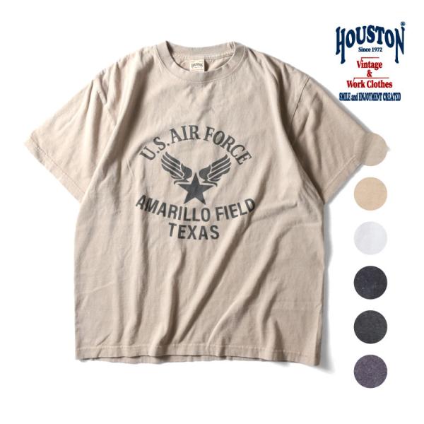 商品名22354 POWDER FROST MILITARY TEE(US AIR FORCE) / パウダーフロストミリタリープリント半袖Tシャツ商品説明ミリタリーTEEをビンテージ感を出すために、特殊加工のパウダーフロスト加工により染め...