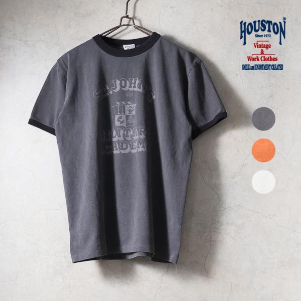 商品名22412 PIGMENT PRINT  RINGER TEE(MILITARY ACADEMY) / ピグメントプリントリンガー半袖Tシャツ商品説明6.2オンスのオープンエンド糸を使用したドライでざっくりとした風合いのリンガーTシャ...