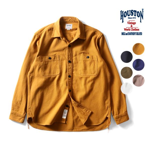 商品名41254 SOLID VIYELLA SHIRT / ソリッドビエラシャツ商品説明HOUSTON秋冬の定番アイテム【ビエラシャツシリーズ】。ヘヴィーオンスなビエラ生地を使用し、着込むほどに経年変化も楽しめる。トリプルステッチやユニオ...