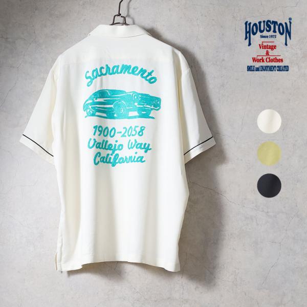 商品名41318 BOWLING SHIRT(SACRAMENTO) / ボーリングシャツ商品説明HOUSTONの春夏定番のボウリングシャツ。生地には適度な厚みのレーヨンを使用し、暑い季節にぴったりなさらっとした着心地。こだわりのギャラクシ...