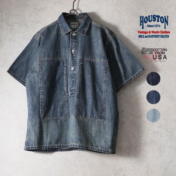 商品名41343 U.S. COTTON DENIM S/S U.S. ARMY PULLOVER SHIRT / デニムプルオーバーシャツ商品説明オリジナルのU.S.コットンデニムを使用したU.S.ARMYタイプのプルオーバーシャツ。オリ...