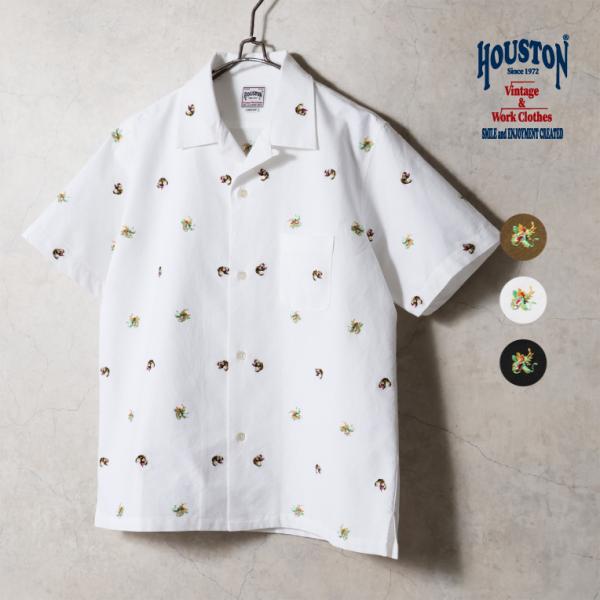 商品名41346 OXFORD EMBROIDERY S/S SHIRT (龍虎) / オックスフォード刺?半袖シャツ (龍虎)商品説明定番のオックスフォード生地を使用した、ボックスシルエットのオープンカラーシャツ。スカジャンの定番柄でもあ...