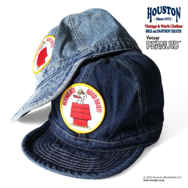 商品名6864 PEANUTS DENIM ARMY CAP (FLYING ACE) / デニム アーミーキャップ商品説明PEANUTSのコラボレーションシリーズより、しっかりとした12オンスのデニム生地を使用したアーミーキャップが登場。...