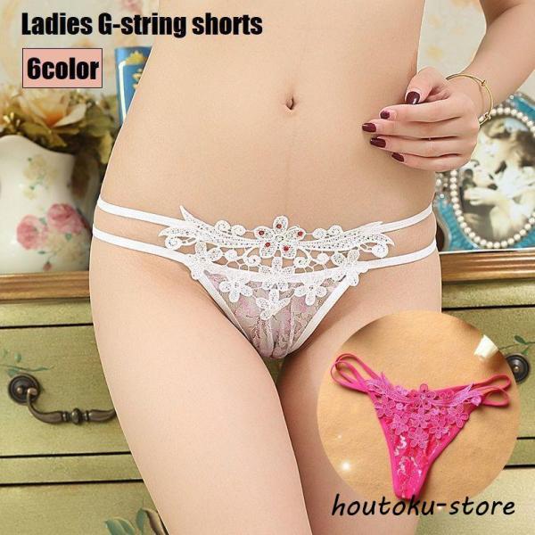 重ね着風デザインやお花の刺繍がとっても可愛い♪レディース用のGストリングショーツです。アウターに響きにくく、スキニーパンツやタイトスカートなどの着用時にもオススメです◎6種類からお好きなカラーをお選びください。【サイズについて】画像をご参照...